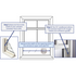 Cat Door Window Insert - Customizable Entry and Exit | Purrfect Fence