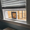 Cat Door Window Insert - Customizable Entry and Exit | Purrfect Fence