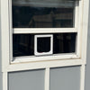 Cat Door Window Insert - Customizable Entry and Exit | Purrfect Fence